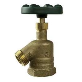681 Series - Brass Bent Nose Garden Valve Lead Free FIP x MHT Heavy Duty